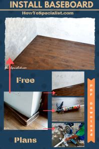 How To Install Baseboard With Glue HowToSpecialist How To Build Step By Step DIY Plans
