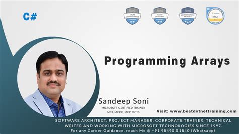 C Tutorial Programming Arrays Youtube