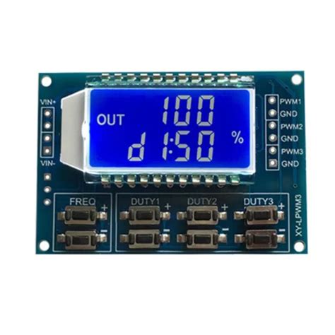 Xy Lpwm3 Generatore Di Segnale Display Lcd Con Uscita Pwm Regolabile A