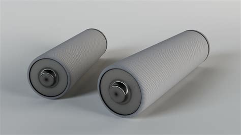 Double Aa Battery 3d Model Cgtrader