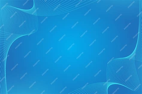 Premium Vector Abstract Background With Curved Wavy Lines Vector Illustration For Design Wave