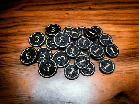 Double Sided Board Game Counters Etsy