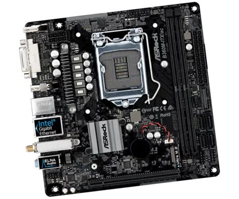 ASROCK B M ITX AC MOTHERBOARD Intel B LGA DDR M Mini ITX Core HDMI