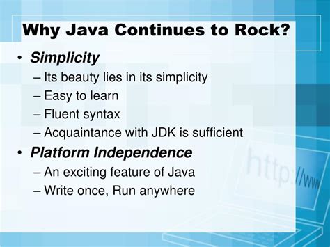 ppt top 10 reasons why java continues to rule powerpoint presentation