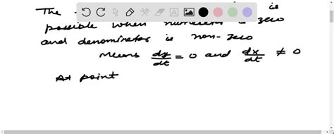 ⏩solved explain how we can find the locations at which a parametric
