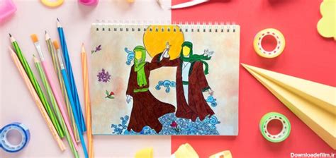 عکس نقاشی در مورد عید غدیر