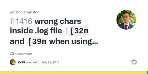 wrong chars inside log file ` [32m` and `[39m` when using colorize