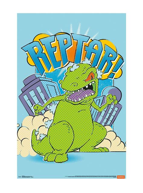 Papel De Parede Reptar Rugrats