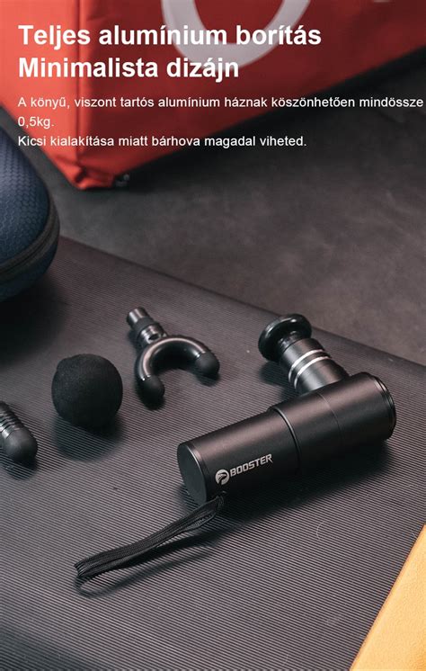 Booster Mini Masszázspisztoly – BoosterShop.hu