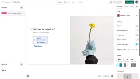 Typeform Readymag Help