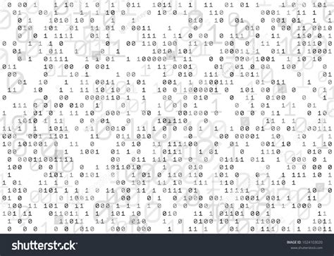 binary computer code abstract technology background stock vector