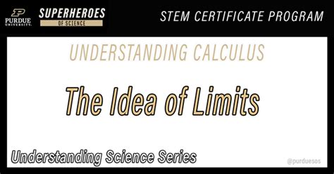 Introduction To Calculus College Of Science Purdue University