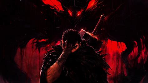 Guts Crimson Fury Berserk Live Wallpaper Moewalls