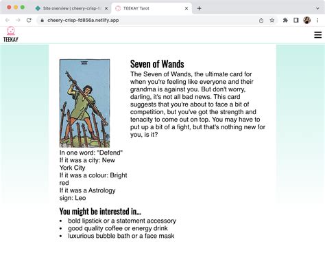 Github Tahlikippstk Tarot