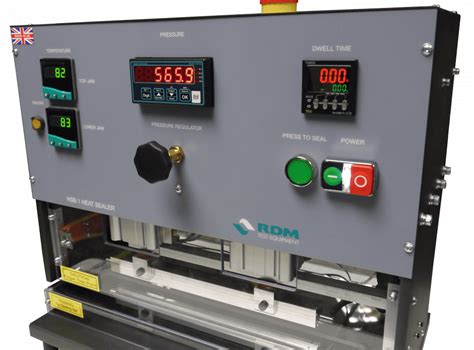 Hsb 1 Laboratory Heat Sealer Rdm Test Equipment Hsb 1 Laboratory Heat Sealer Rdm Test Equipment
