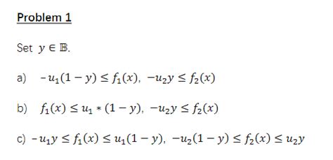 Solved This Is A Milp Problem This Is The Answer For The