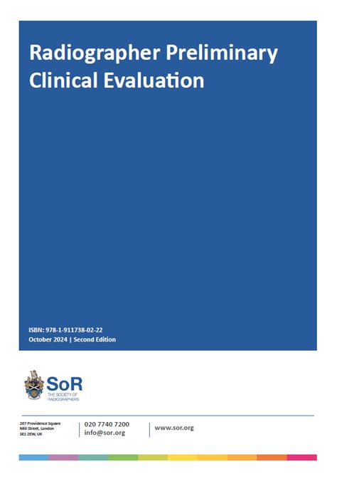 Radiographer Preliminary Clinical Evaluation Sor