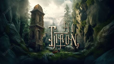 begin the expedition 3d calligraphy powerpoint background for free