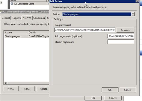 Solved New Version Of Powercli And Windows Task Scheduler Experts