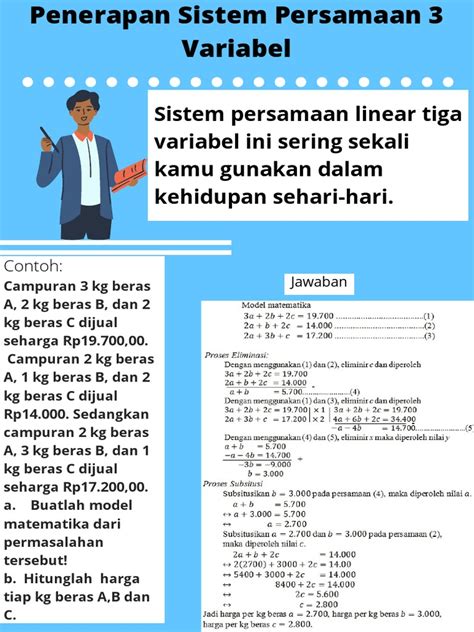 Penerapan Sistem Persamaan 3 Variabel Pdf