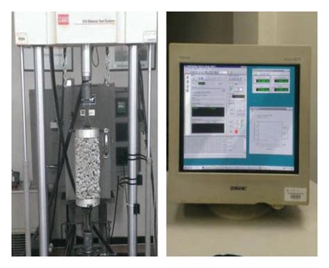 Test Of Compressive Elastic Modulus Download Scientific Diagram