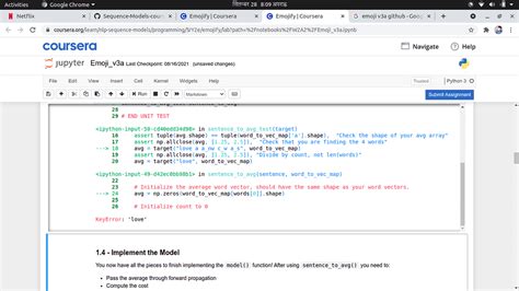 Course 5 Week 2 Emojify V3a Sequence Models Deeplearningai