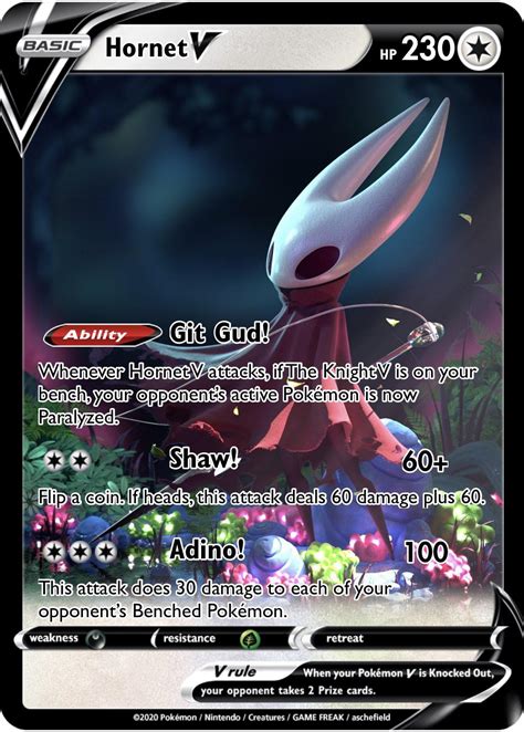 Some Hollow Knight Pokémon Cards I Created Small Spoiler R Hollowknight