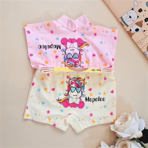 پک شورت دخترانه یونیکرن موپولو فروشگاه ویناشاپ