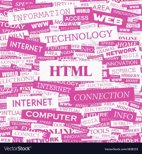 Html Royalty Free Vector Image VectorStock