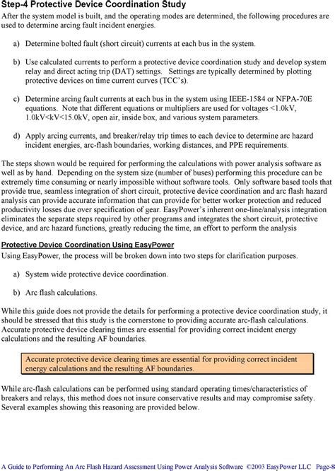 Ieee Spreadsheet Calculator Pertaining To A Guide To Performing An Arc Flash Hazard