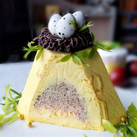 Лимонно-маковая паска | Food, Ethnic recipes, Panna cotta