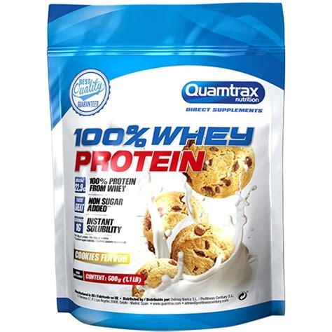 Quamtrax 100% Whey Protein 0.5 kg купить + отзывы и характеристики