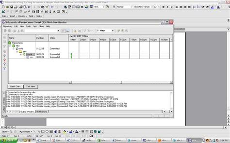 Vidya Bala S Blog Informatica Step By Step To Create A Simple Workflow Run Successfully