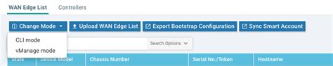 Sd Wan Vmanage Mode から Cli Mode への変更 Cisco Community