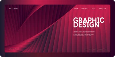 Template For The Design And Placement Of Text Vector Image