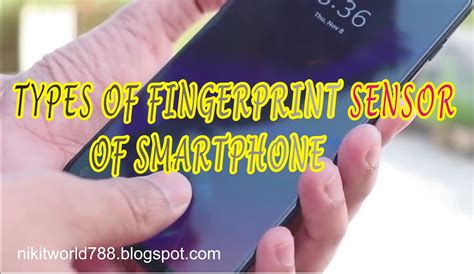 Types Of Fingerprint Sensor Of Smartphone