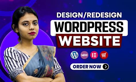 do wordpress website development design redesign wordpress