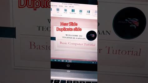 New Slide Duplicate Slide Power Point Shorts Youtube