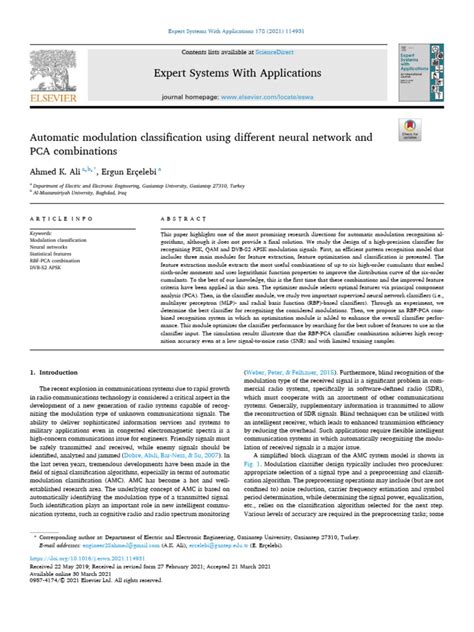 Automatic Modulation Classification Using Different Neural Network And