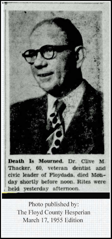 Dr Clive Mclennen Thacker 1894 1955 Find A Grave Memorial