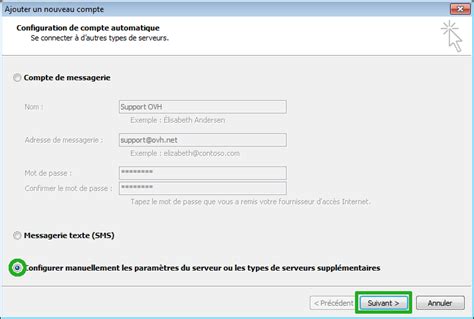 Comment Configurer Outlook 2010 Avec Ovh Pop3 Smtp Imap