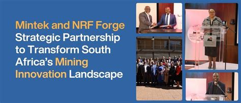 Nrf And Mintek Sign Mou To Boost Mining Sector The National Research