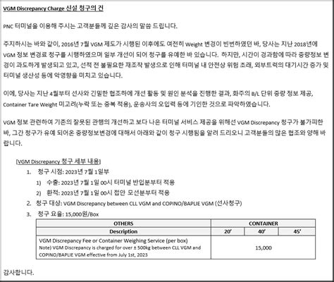 포워딩 실무 19 Vgm이란 포워딩 이야기