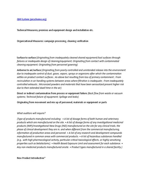 Prevention Of Cross Contamination Guide Pdf