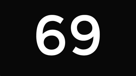 The Number 699 In White On A Black Background