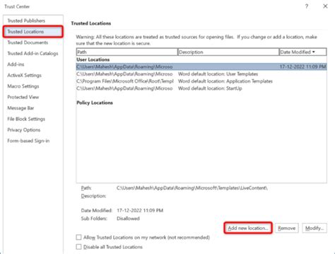 How To Fix Word Experienced An Error Trying To Open The File