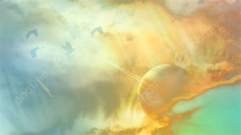 Moon Effect Mid Autumn Background Poster Special Effects Color