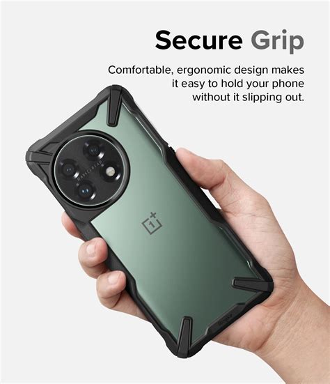 Buy Oneplus 11 5g Back Cover Case Fusion X Black