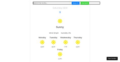 Shecodes Plus Week5 Homework Codesandbox