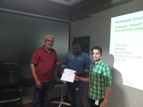 Received Filter Award On Speed Execution Category Juno John 22